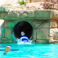 Custom Water Slides for Residential In-ground Pools at Dolphin Waterslides
