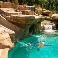 Custom Water Slides for Residential In-ground Pools at Dolphin Waterslides