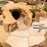 Custom Water Slides for Residential In-ground Pools at Dolphin Waterslides
