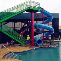 Custom Water Slides for Residential In-ground Pools at Dolphin Waterslides